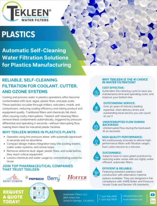 Plastics Industry Single Sheet – Tekleen